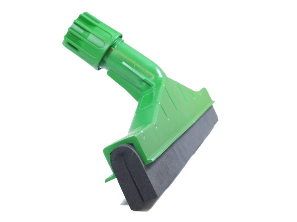 45cm (18′ inch) Professional Hygiene Floor Squeegee GREEN Plastic Frame ...