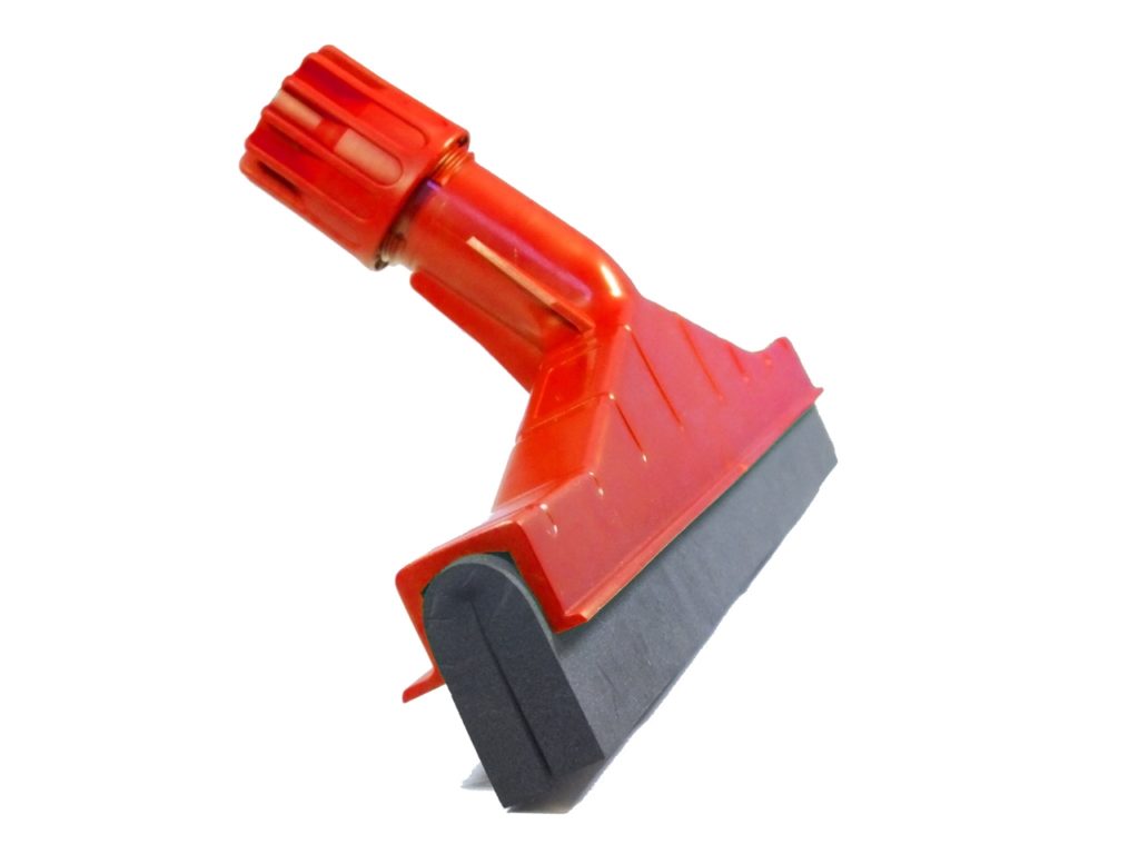 45cm (18′ inch) RED Industrial Floor Squeegee Hygiene Plastic Frame ...