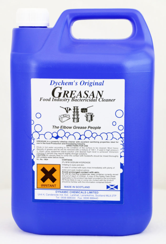 DyChems GREASAN Industrial Degreaser (4 x 5 Litres) – Dynamic Chemicals