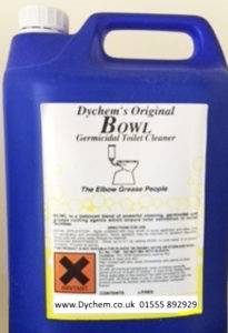 Dychem Original Bowl Toilet Cleaner – single 5 litre – Dynamic Chemicals